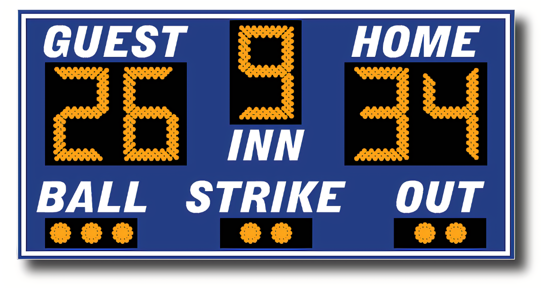 Softball Scoreboard & Audio System - Mountainside Softball & Baseball ...